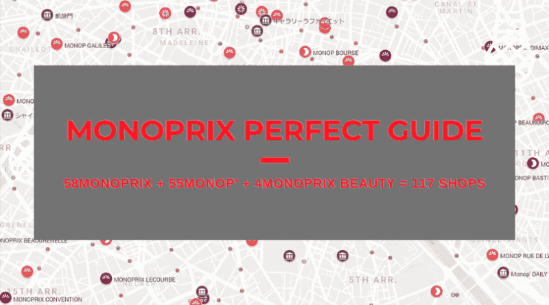 Perfect Guide of SuperMarket Monoprix 2019
